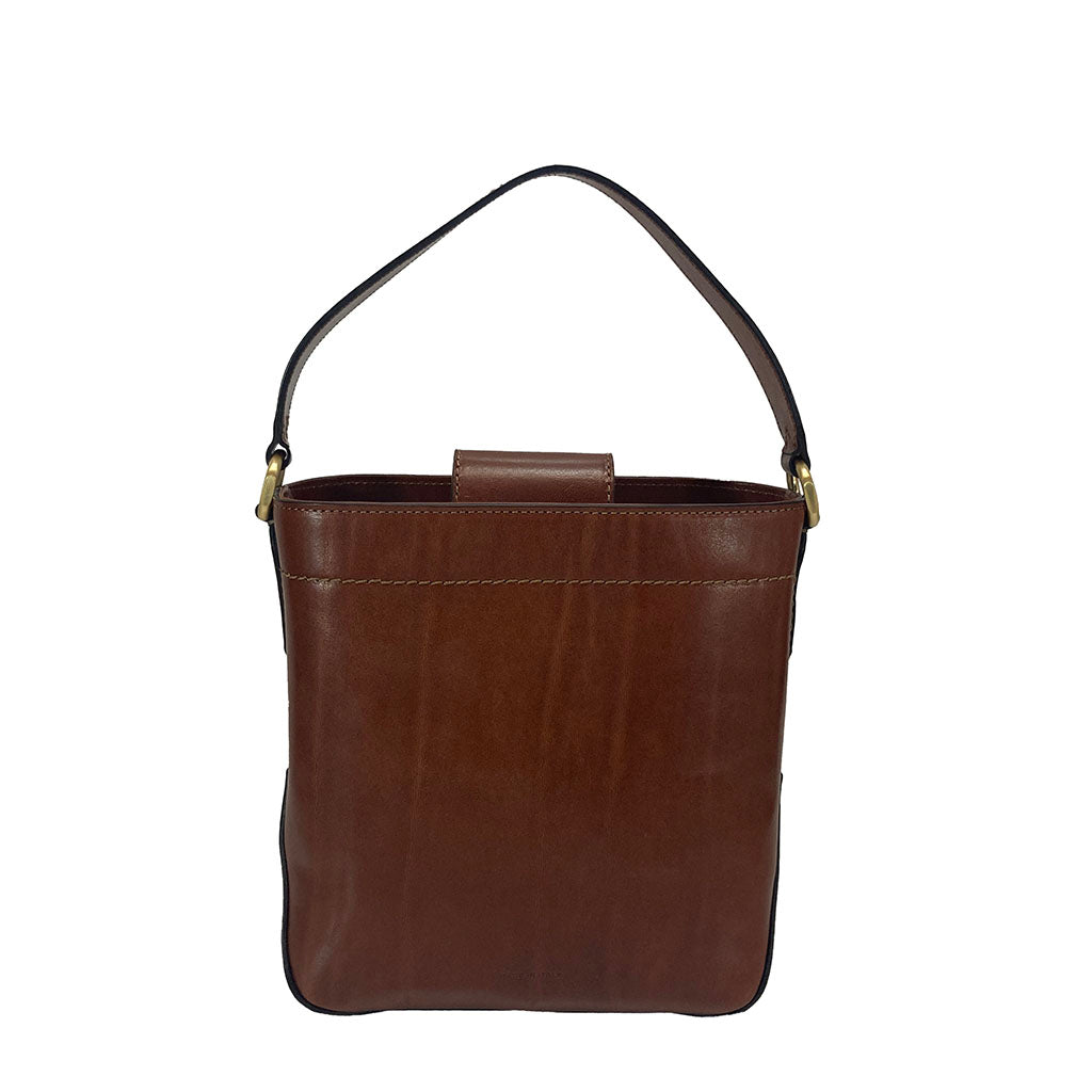 The Bridge Bucket Bag - Style: 04171601 - Brown 14 – Cox's Leather Shop