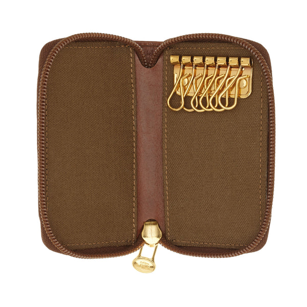 The Bridge Zip Around Key Case - Style: 01101501 – Cox's Leather Shop