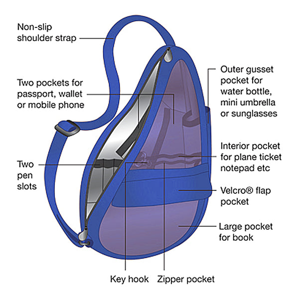 Healthy Back Bag - Leather S - Caviar - Style: 5303-CV – Cox's Leather Shop